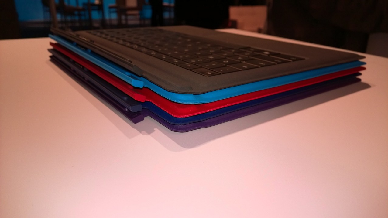 Microsoft Surface Pro 3 Review – Type Covers STacked 1 – TechWeLike