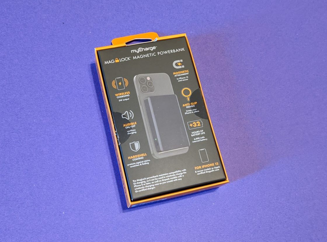 myCharge – MagLock 6000mAh Wireless Magnetic MagSafe Powerbank Portable ...