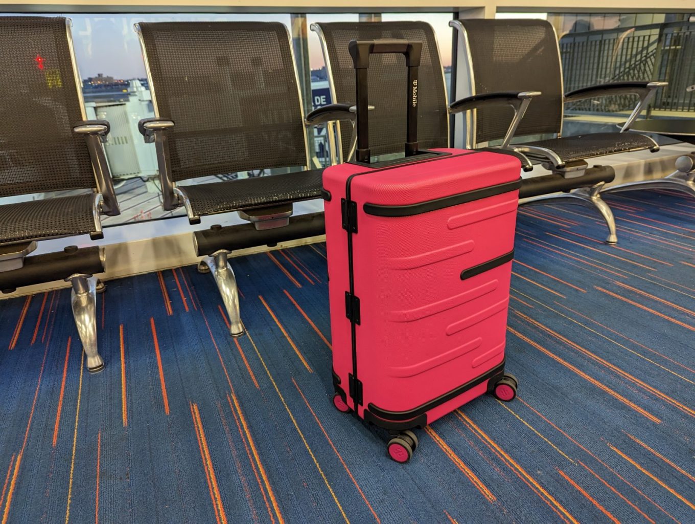 T-Mobile Samsara Uncarrier On Suitcase Luggage Review – Analie Cruz 1 ...