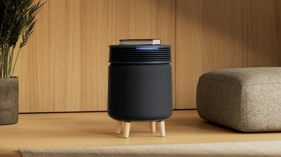 The Powerful Yet Compact Blue Signature Air Purifier from Blueair is ...