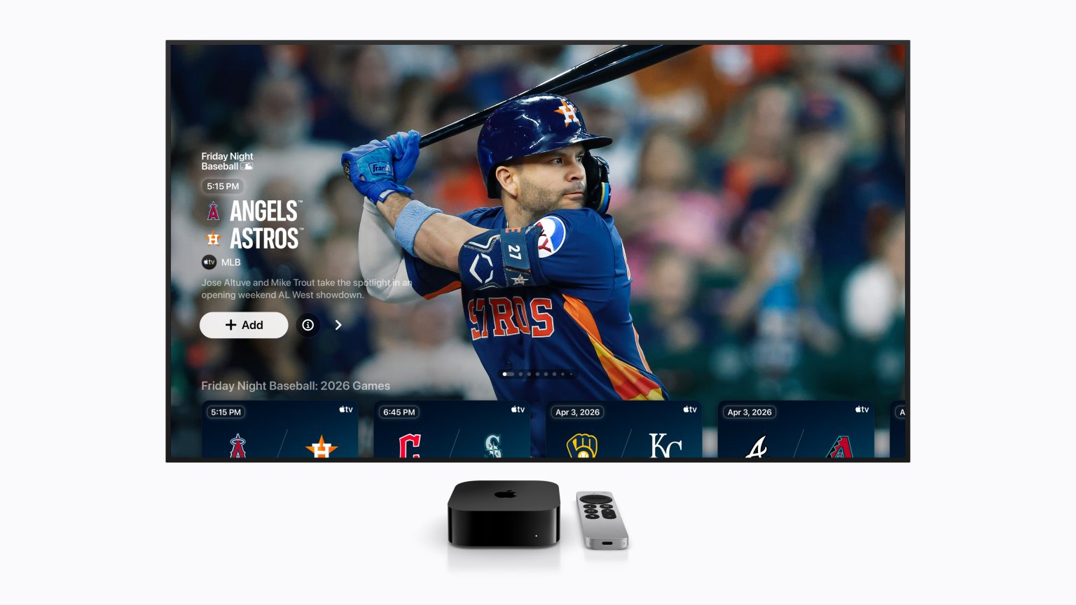 MLB Returns to Apple TV With “Friday Night Baseball” – TechWeLike